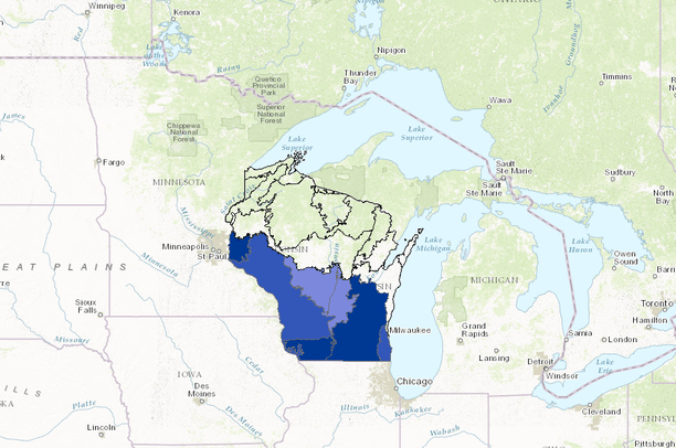 WI Ecological Landscapes and Natural Community Opportunity Scores ...
