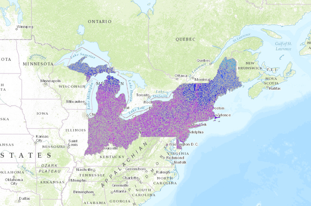 EnviroAtlas - Atmospheric Nitrogen Deposition by 12-digit HUC for the ...