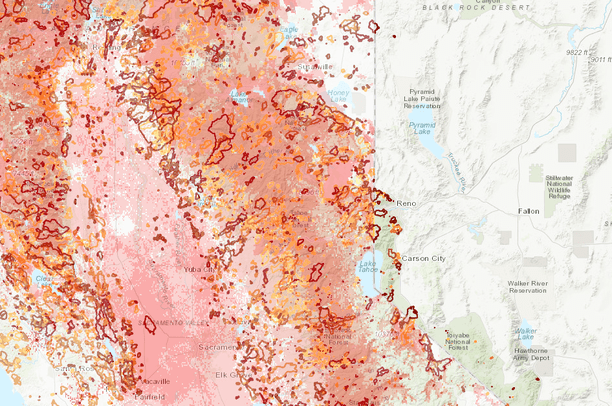 Wildfire and Biomass consumed by wildfires | Data Basin