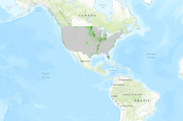 EPA EnviroAtlas, U.S. Potentially Restorable Wetlands on Agricultural ...