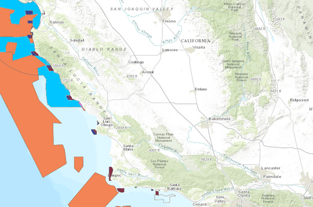 Sanctuaries and Fisheries Management Areas | Data Basin