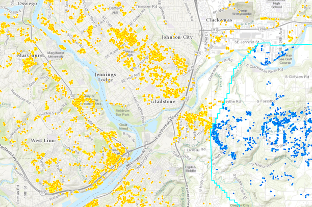 Existing Oregon White Oak and Historic Landcover of the Portland Metro ...