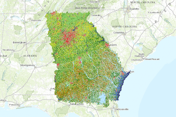 National Land Cover Database 2011 (NLCD 2011) for Georgia, USA | Data Basin