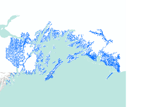 Freshwater Streams on the Chugach National Forest, Alaska | Data Basin