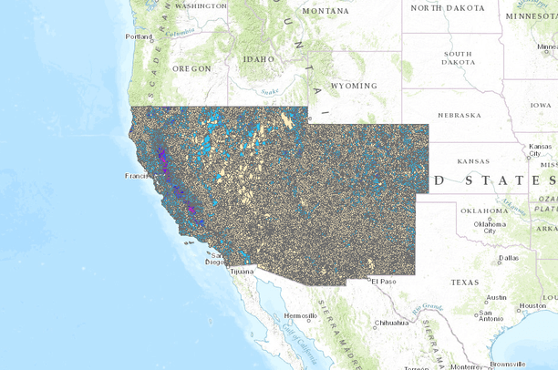 EnviroAtlas - Percent Agriculture on Hydric Soil for the Southwestern ...