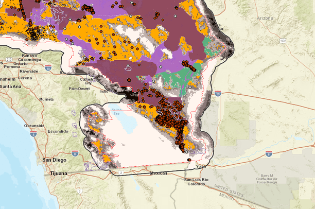 Wind and desert tortoise | Data Basin