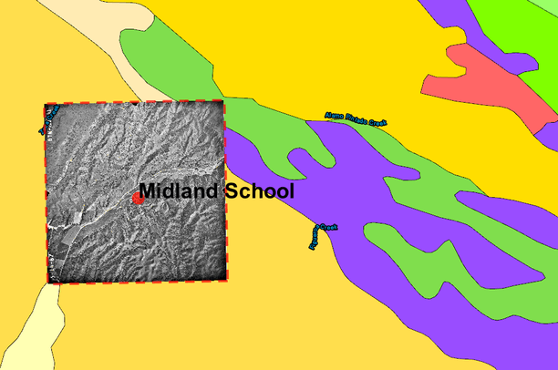 Geologic Map of Midland, Lise Goddard | Data Basin