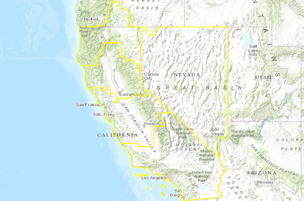 USFWS, Pacific Southwest Region (R8), Fire Management Zones | Data Basin