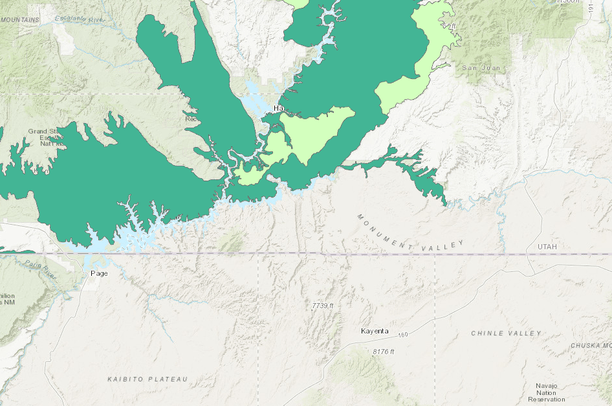 Utah BHS use areas Map | Data Basin