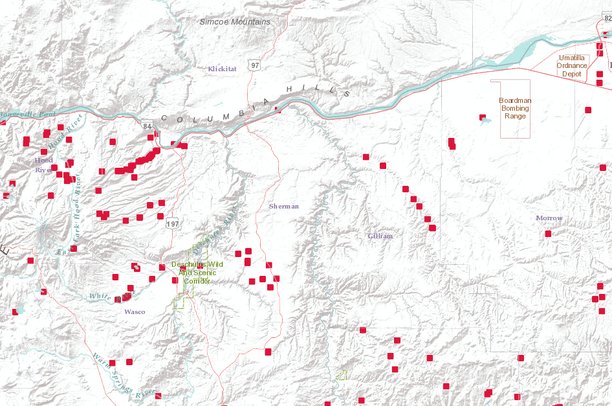 Dams in Oregon | Data Basin