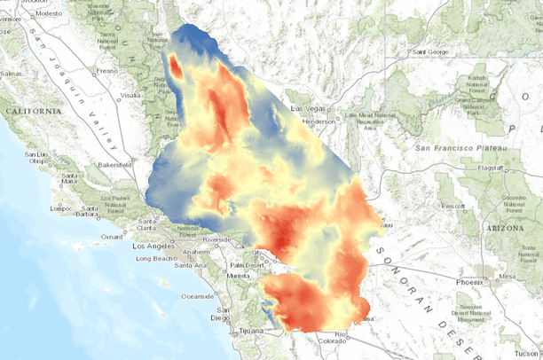 Percent Difference in Annual Precipitation Received During the Winter ...