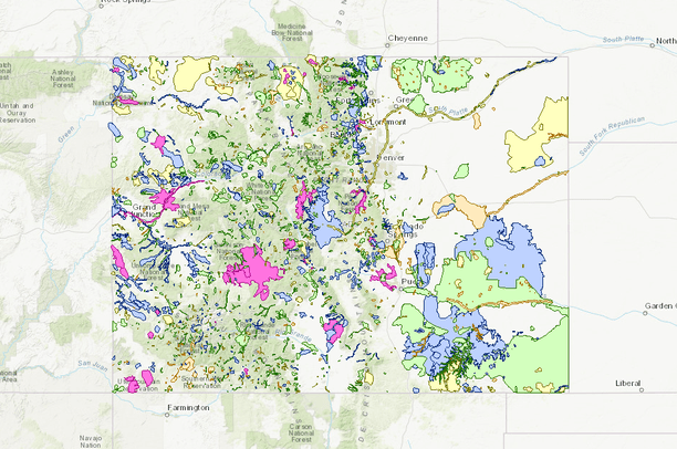 Colorado Potential Conservation Areas CNHP | Data Basin