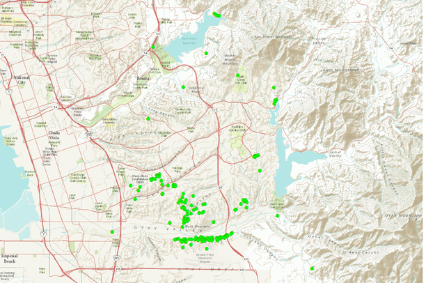 DECO_sangis_senssightpts_copy | Data Basin