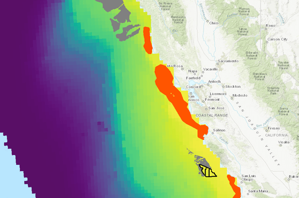 Figure C-6: Humpback Whale Habitat-Based Density Map | Data Basin