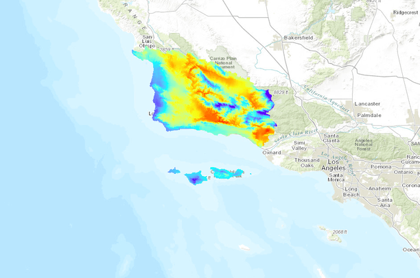 Maximum Temperature (deg. C) - Hot and Dry Projection (2010-2039 ...