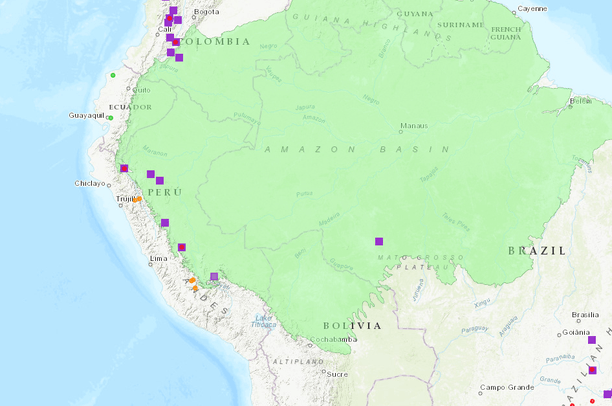 Amazon Biome Operations | Data Basin