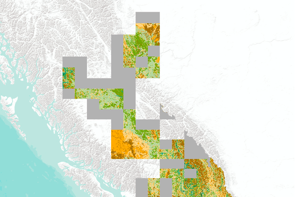 Canada Land Inventory - Land Capability for Forestry, British Columbia ...