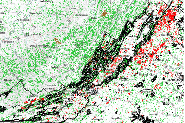 My VA map | Data Basin