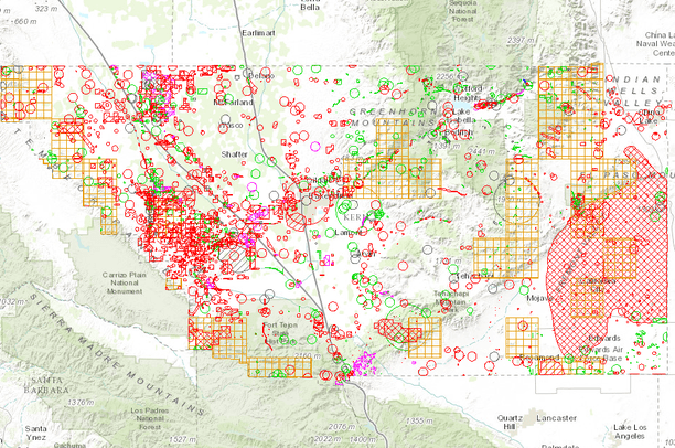 California Natural Diversity Database (CNDDB), Kern County | Data Basin