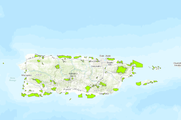 Puerto Rico Critical Wildlife DNER | Data Basin