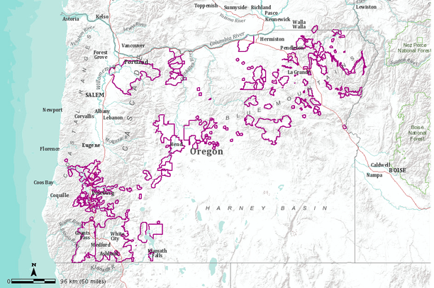 WUI Oregon | Data Basin