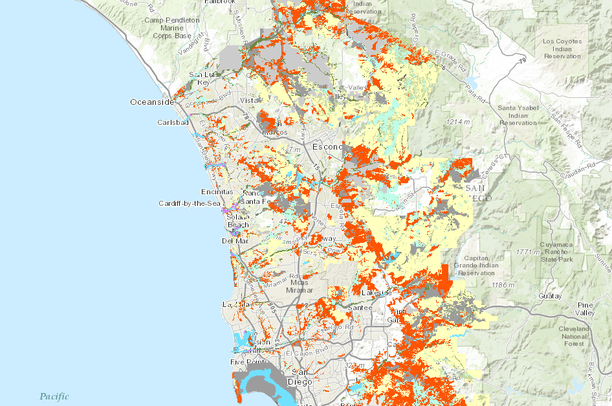 SANGIS.ECO_VEGETATION_WSD_2012 | Data Basin
