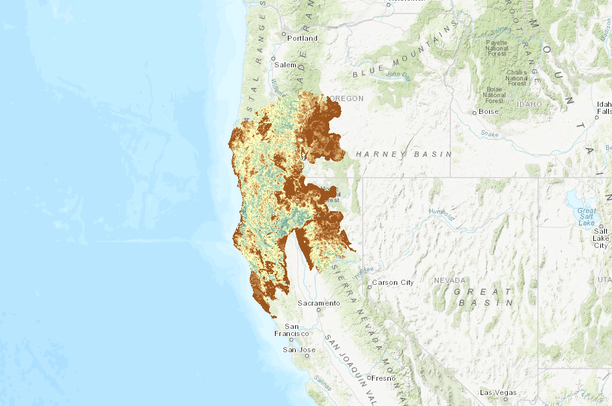 Habitat Suitability, Pacific Fisher | Data Basin