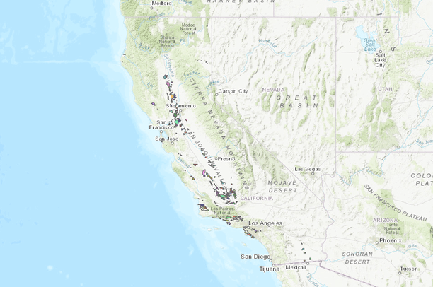 Oil and Gas Field Administrative Boundaries, CA | Data Basin