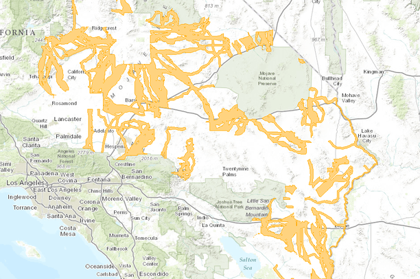 Desert Linkage Network, DRECP | Data Basin