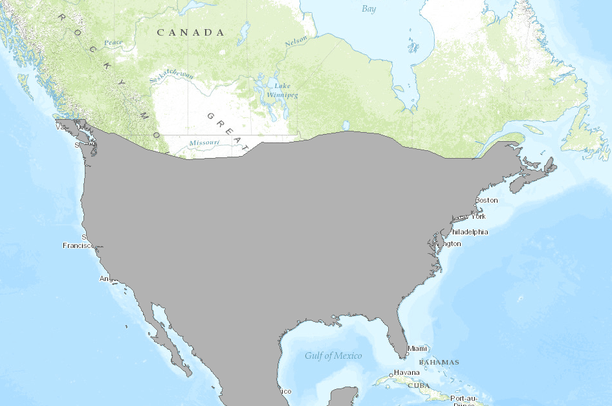Monarch Butterfly Range | Data Basin