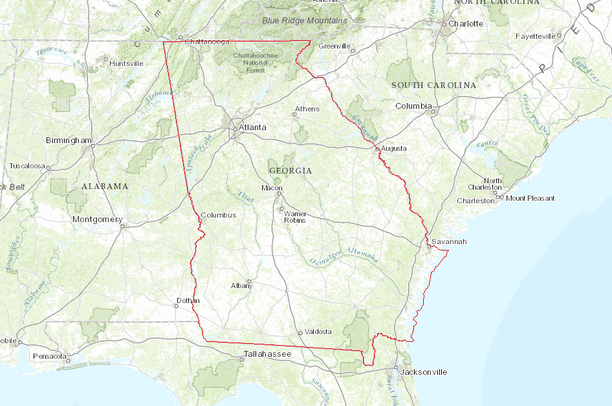 TIGER/Line Shapefile, 2007, Georgia, USA | Data Basin