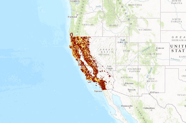Fire Perimeters California | Data Basin