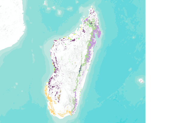 Madagascar, Remaining Primary Vegetation | Data Basin