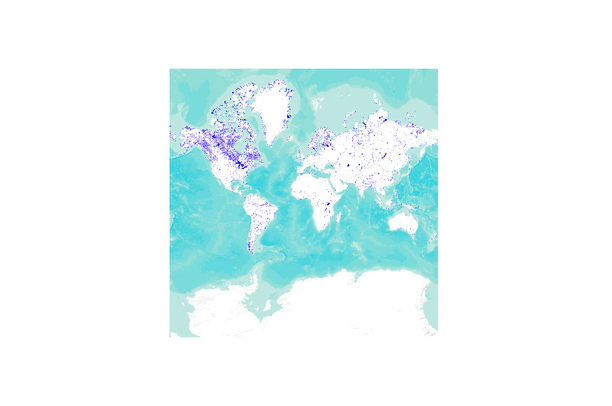 HWSD: Global mapped water bodies | Data Basin