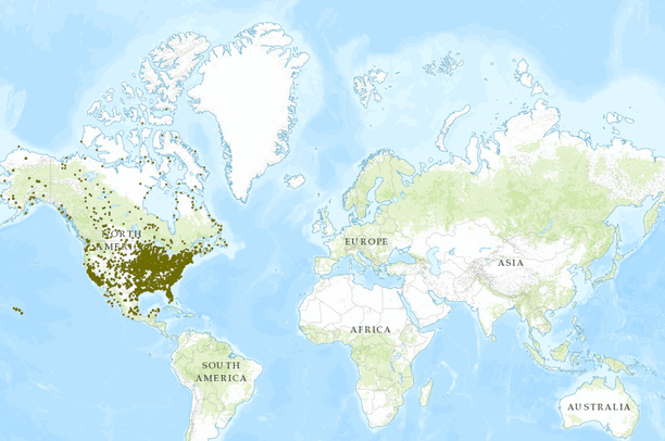 North American Fossil Fuel Power Plants | Data Basin
