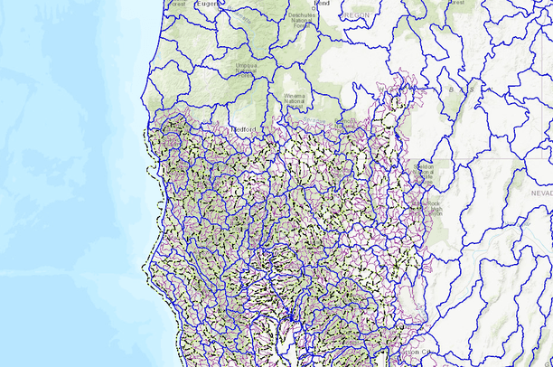 California HUC 12, 10 and 8 | Data Basin
