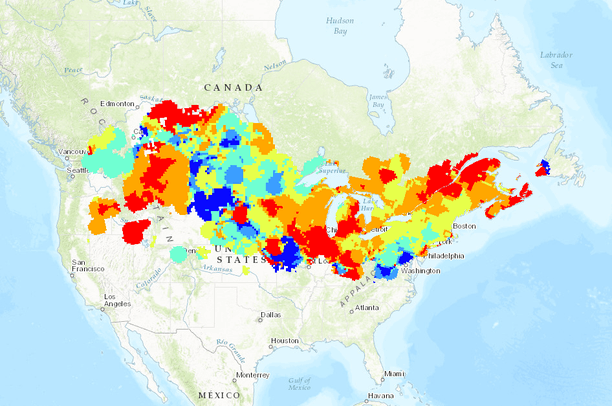 Bobolink Population Trends in the US and Canada (1966-2012) | Data Basin