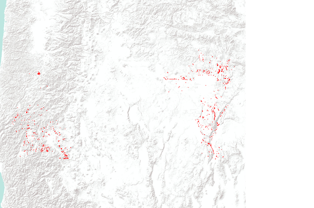 Oregon (USA) Bureau of Land Management (BLM) Weed Areas | Data Basin