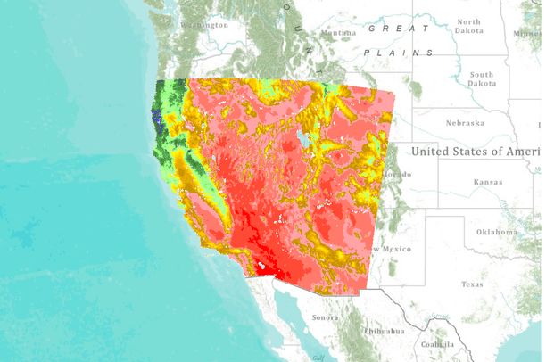4KM Results: Bias-corrected Average Annual Precipitation (2015 - 2060 ...