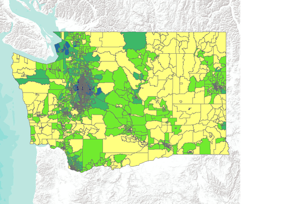 U.S. Census 2000 Housing Units by Decade of Construction and Median ...