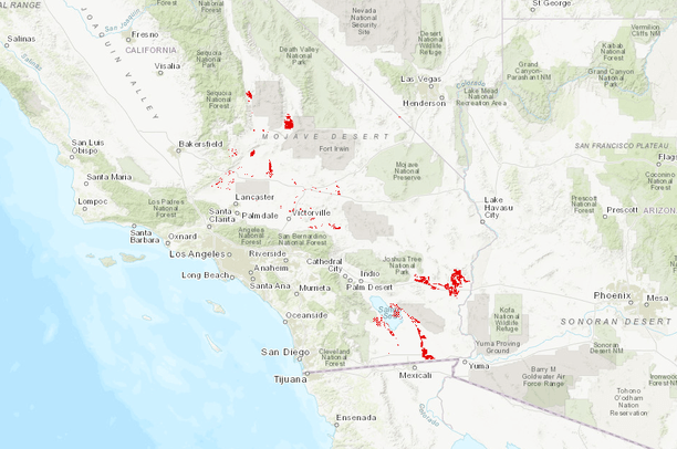 DRECP Development Focus Areas | Data Basin