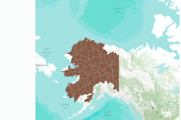 Broad whitefish (Coregonus nasus) distribution and status by HUC8 ...