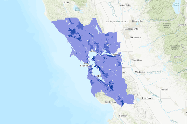 Community Vulnerability, San Francisco Bay Area, 2020 | Data Basin