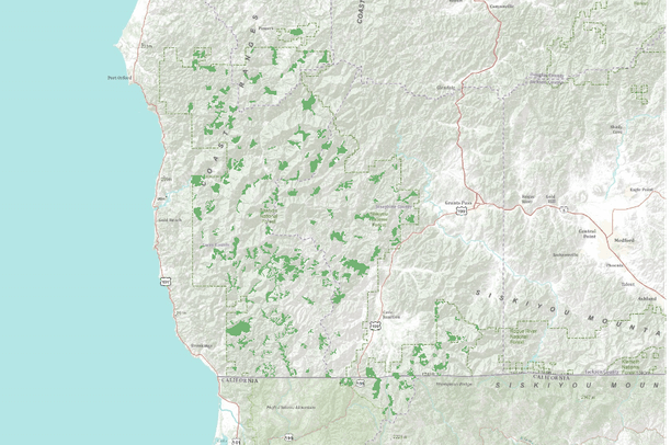 Siskiyou NF Designated Wildlife Habitat (1991) | Data Basin