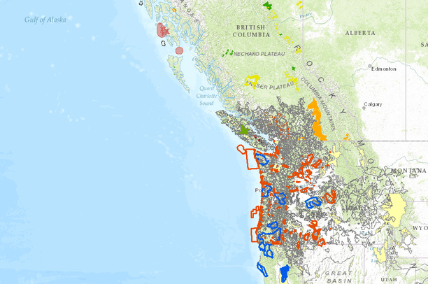 Conservation Priority Areas in the NPLCC Region | Data Basin