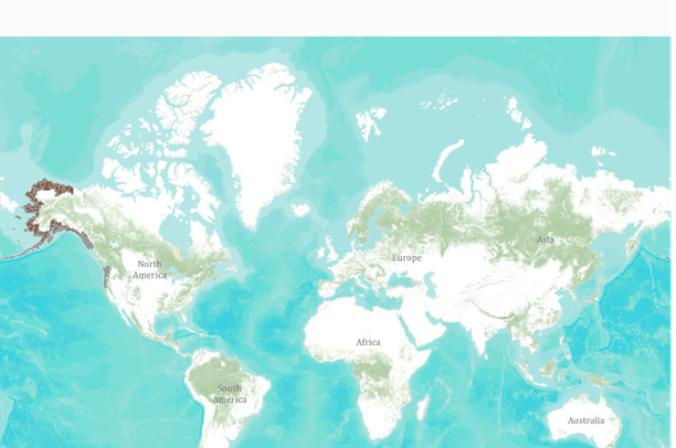 Starry flounder (Platichthys stellatus) distribution and status by HUC8 ...
