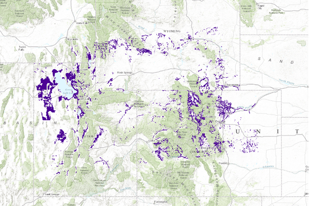 Soils with Hydric Rating for the Southern Rockies LCC - North, USA ...