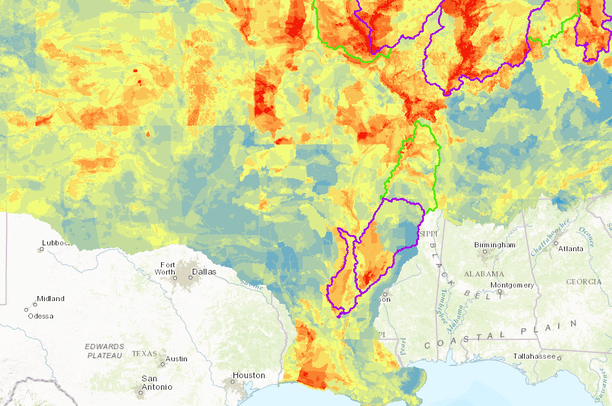 MRB/GHI Focus Areas Basemap | Data Basin