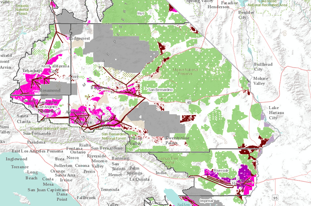 FIGURE II.7-3, Alternative 4 - Plan-wide DFAs | DRECP Gateway