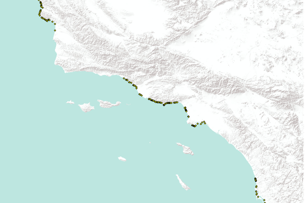 Coastal Base Flood Elevations, Flood Insurance Studies, California, USA ...